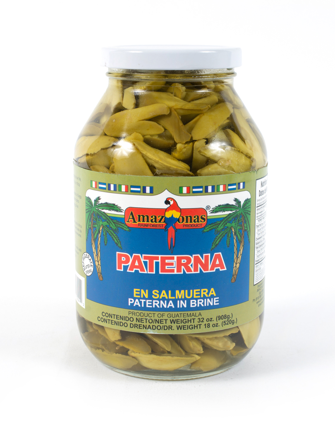 PATERNA EN SALMUERA - Welcome to Amazonas & ViNi Imports